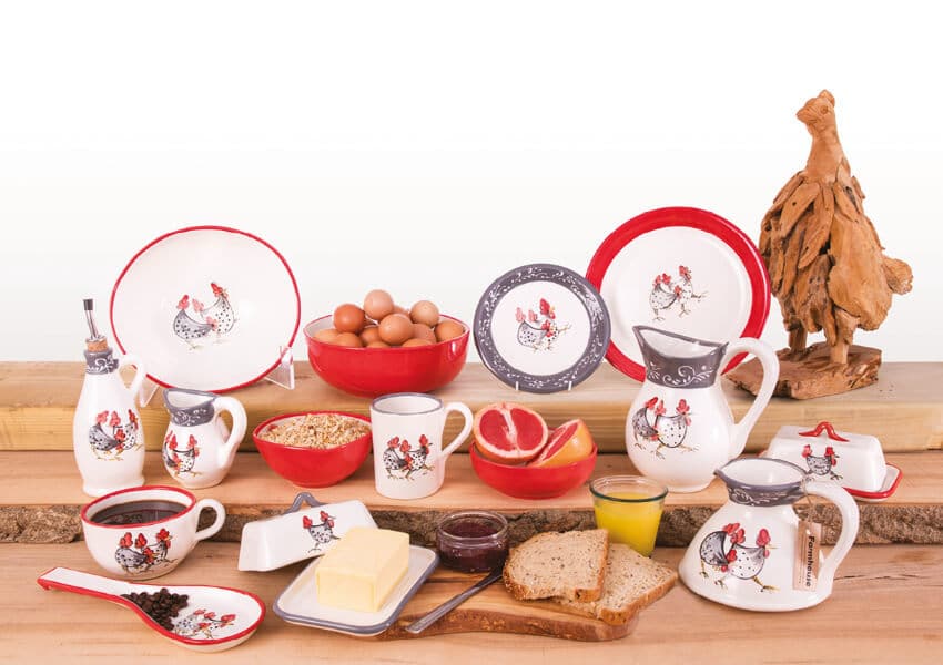 Farmhouse - Set Of 2 Shallow Bowls | Verano Ceramics