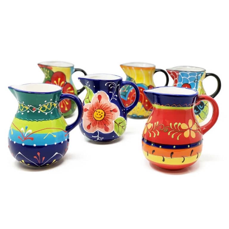 Classic Spanish Egg Cups - Set of 6 | Verano Ceramics