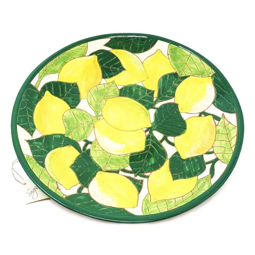 Signature - Lemons - Large Platter | Verano Ceramics