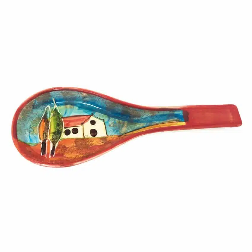 Handpainted Ceramic Spoon Rests