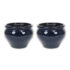 Bola Plant Pot - Dipped Blue | Verano Ceramics